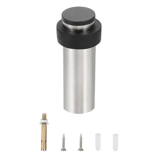 Cylindrical Door Stopper, Rubber Bumper Door Stop, Wall Floor Mount ...