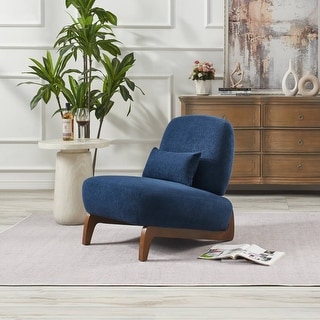 Modern Chair with Soft Padded Seat for Living Room - Bed Bath & Beyond ...