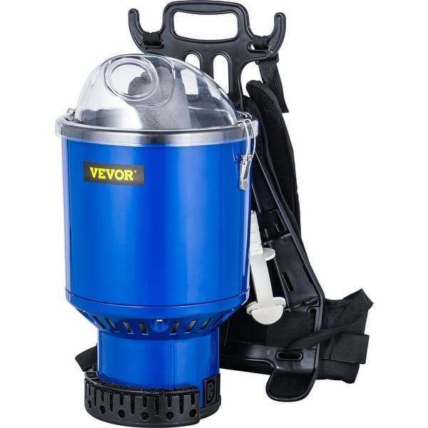 VEVOR 3.6qt Backpack Vacuum 5-IN-1 Lightweight HEPA Filtration ...