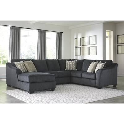 Eltmann 3-Piece Sectional with Left Arm Facing Chaise - Slate ...