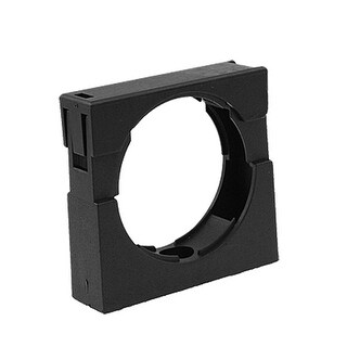 Unique Bargains Black Hard Plastic 42.5mm Dia. Bellows Pipe Support ...