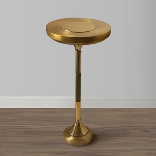 Risha Large Gold Metal Accent Table - Bed Bath & Beyond - 39909702