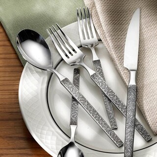 Argent Orfèvres™ Tuscany - 20 Piece Flatware Set, Service for 4, 18/10 ...