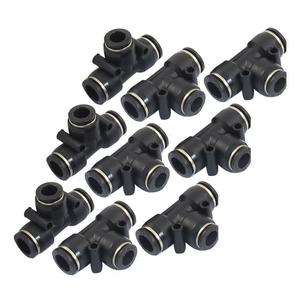 Unique Bargains Unique Bargains 9 x Air Pneumatic 3 Ways 12mm to 10mm T ...