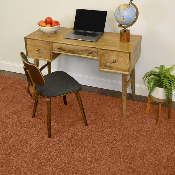 Gemstone Luxury Bound Solid-Color Carpet Area Rug - Bed Bath & Beyond ...