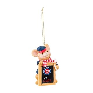 Chicago Cubs Holiday Mouse Ornament - Bed Bath & Beyond - 38194668