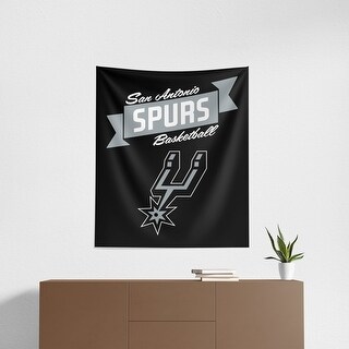 NBA Premium Spurs Printed Wall Hanging - 34"x40" - Bed Bath & Beyond ...