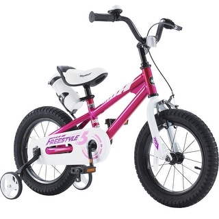 Freestyle Kids Bike, 16 Inch Bicycle for Boys Girls Ages 3-9 Years, 16 ...