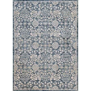 Bashian Bryce Blue Transitional Area Rug - Bed Bath & Beyond - 42687833