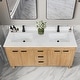 Palos Bath Vanity with Grain Composite Stone Top without Mirror - Bed ...