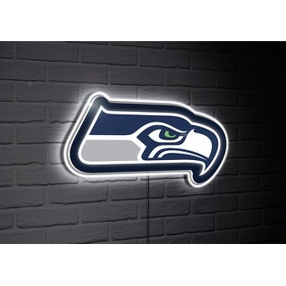 Seattle Seahawks Team Logo LED Wall Decor Lighted Sign - Bed Bath ...