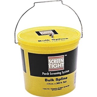 Screen Tight .175"X300' Spline SPLINE Unit: ROLL - Bed Bath & Beyond ...