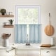 Maison Pintuck Kitchen Window Tiers, Set of 2 - Bed Bath & Beyond ...