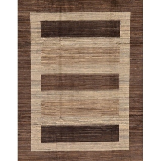 Ahgly Company Machine Washable Abstract Light Copper Gold Area Rugs ...