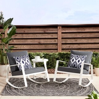 Asher Springs 2-Piece Outdoor Rocker Set - Bed Bath & Beyond - 36061070