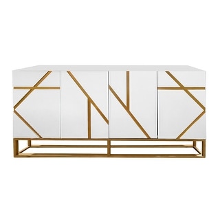 Timeless Buffet with Gold Accent - Bed Bath & Beyond - 40420019