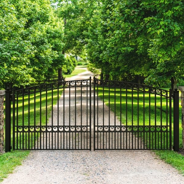 dark grey gates