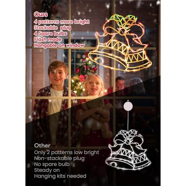 silhouette window lights