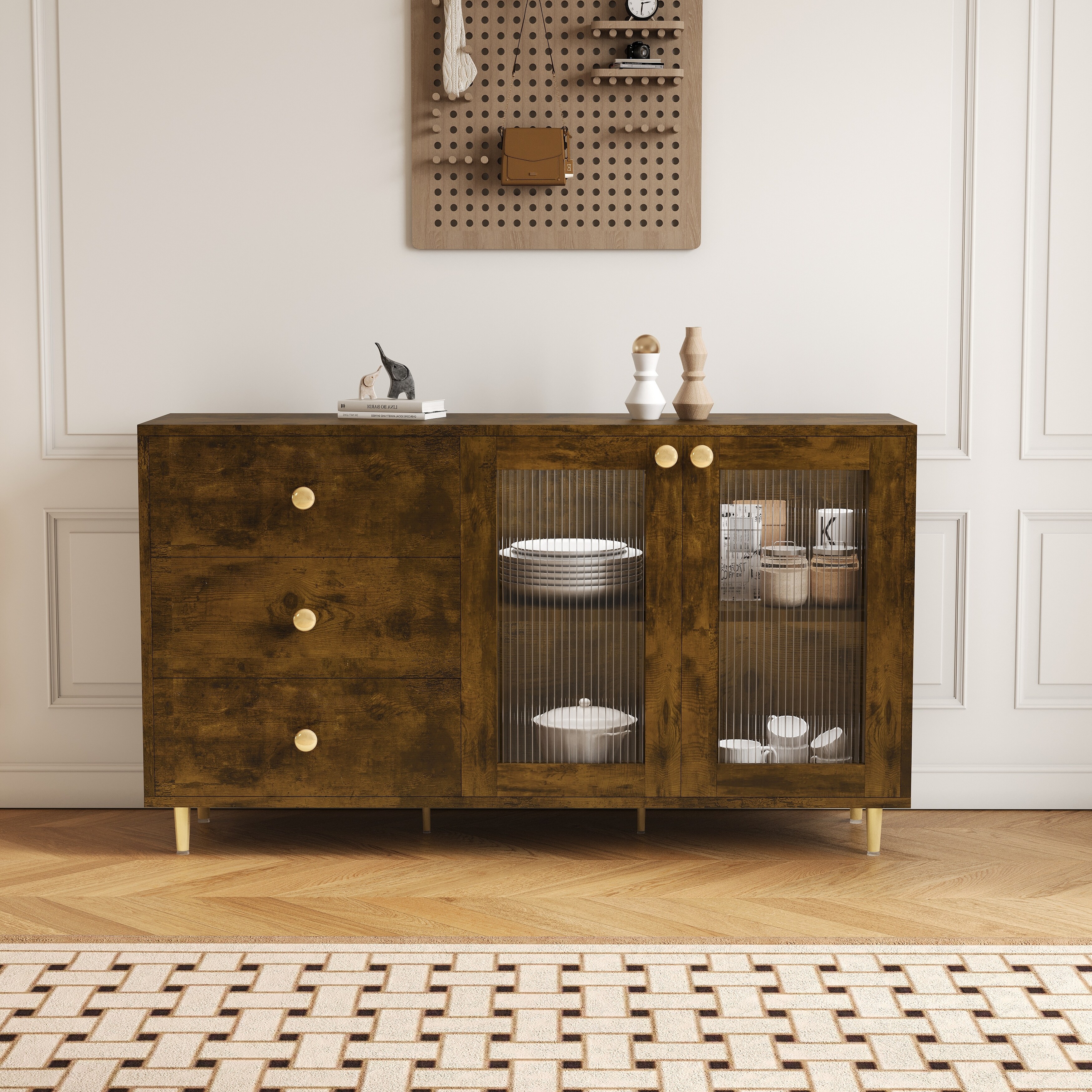 Side cupboard for dining room store