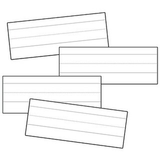 Carson dellosa education (12 pk) word strips lined white 4457bn - Bed ...