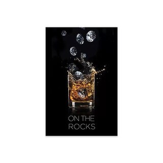 On The Rocks Print On Acrylic Glass by Alexandre Venancio - Bed Bath ...