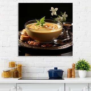 Designart "Soup Aromatic Potage I" Soup Wall Art - Bed Bath & Beyond ...
