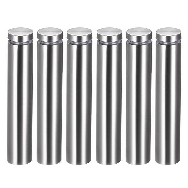Glass Standoff Mount Stainless Steel Wall Standoff 19 x 102mm 6Pcs ...