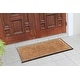 A1HC Natural Coir and Rubber Large Door Mat,Thick Durable Doormats for ...