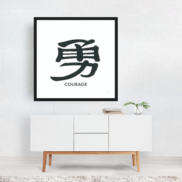 Courage Word Typography Inspirational Symbols Art Print/Poster - Bed ...