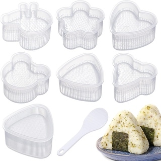 8-Piece Sushi Making Kit with Onigiri and Rice Ball Molds - Bed Bath ...