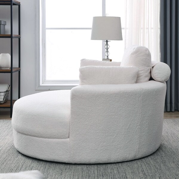 Oversized round cuddle chair store