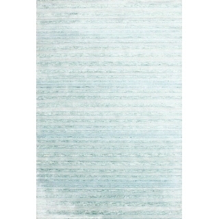 Ahgly Company Machine Washable Contemporary Light Steel Blue Area Rugs ...