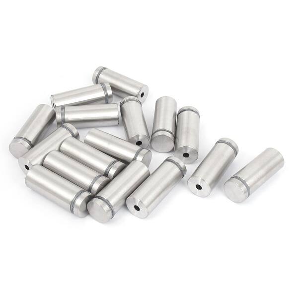 19mm x 50mm Stainless Steel Advertising Frameless Glass Standoff Pins ...