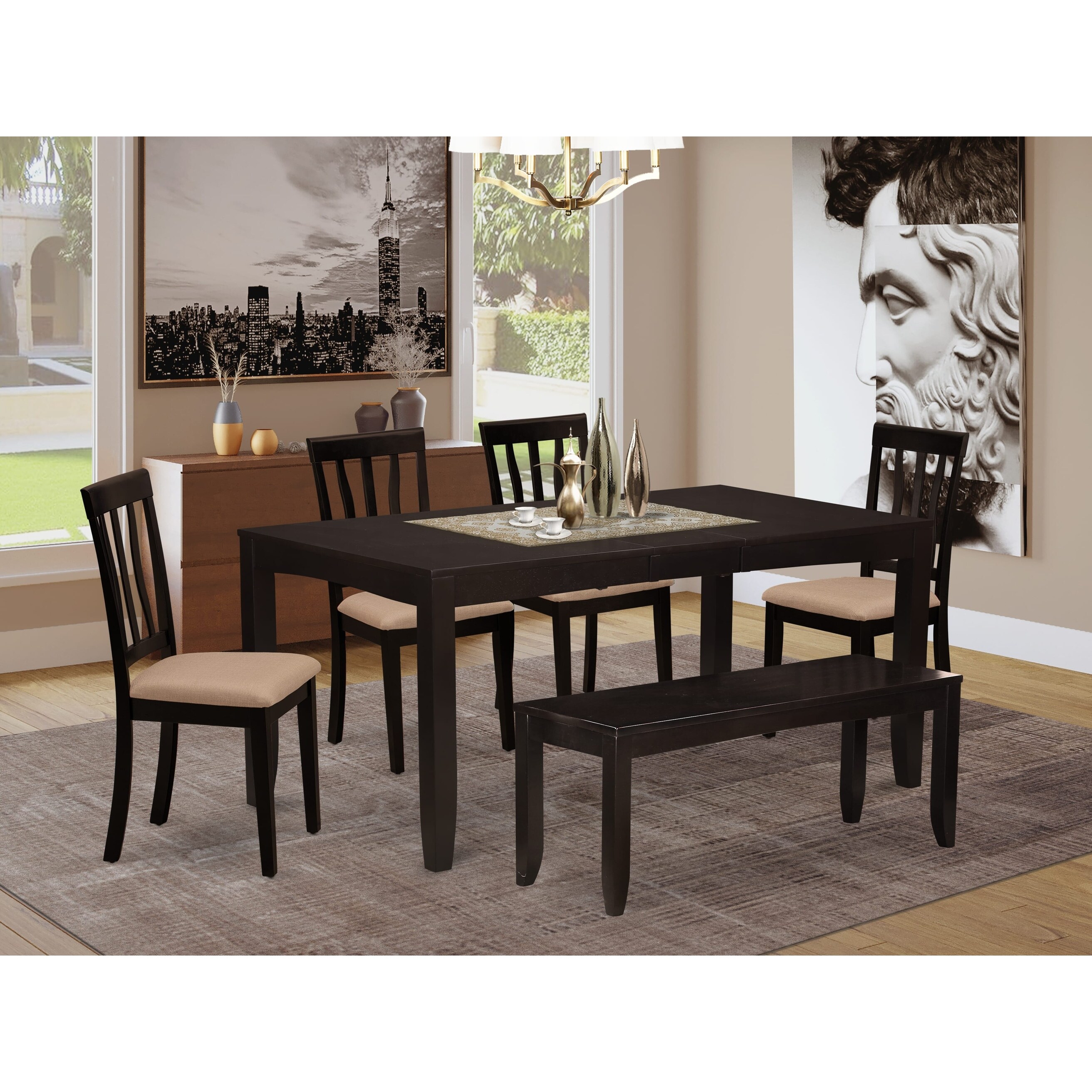 Rectangle 4 seater dining table store