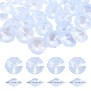 Pointed Back Rhinestones, Round Faceted Crystal Rivoli Rhinestone for ...