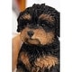 6.25" Sitting Black Baby Cavapoo Outdoor Garden Statue - Bed Bath ...