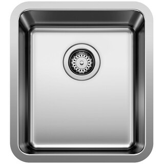 Blanco Formera 16" Undermount Single Basin Stainless Steel Kitchen ...