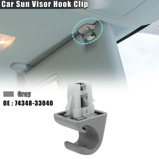 Car Sun Visor Hook Clip Retainer 74348-33040 for Toyota Highlander 08 ...