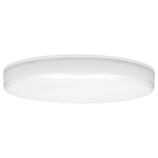 Access Lighting Infinite Frameless Small LED Flush Mount - White Finish ...