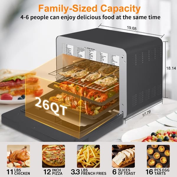 25L/26qt air fryer oven - Bed Bath & Beyond - 35378422