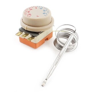 AC 250V/16A -30 to 30 Celsius 3 Pins Refrigerator Capillary Thermostat ...