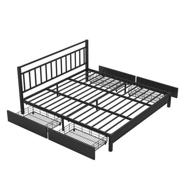 ikea bed black frame
