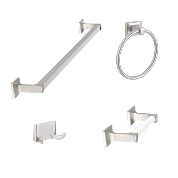 Sure-Loc BA-SET-PH2 Basic Bath 4 Piece Bathroom Package with 30" Towel ...