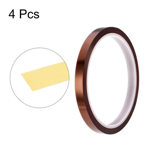180C-200C High Temp Tape 5/16 Inch x 98ft Heat Resistant Polyimide Tape ...