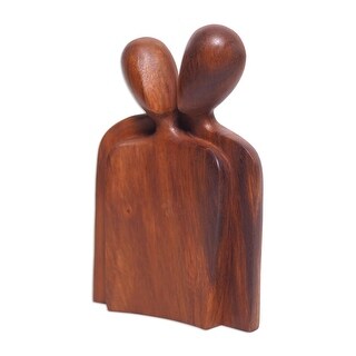 Novica Handmade Romantic Night Wood Statuette - Bed Bath & Beyond ...