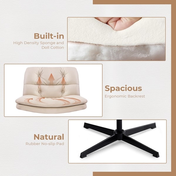 Double Layer Seat Cushion Adjustable Height Ergonomic Home Office Desk ...