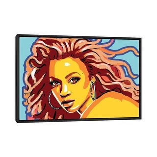 iCanvas "Beyonce" by Corey Plumlee Framed Canvas Print - Bed Bath ...