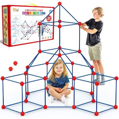 Fort Building Kit for Kids,STEM Construction Toys, Educational Gift for ...