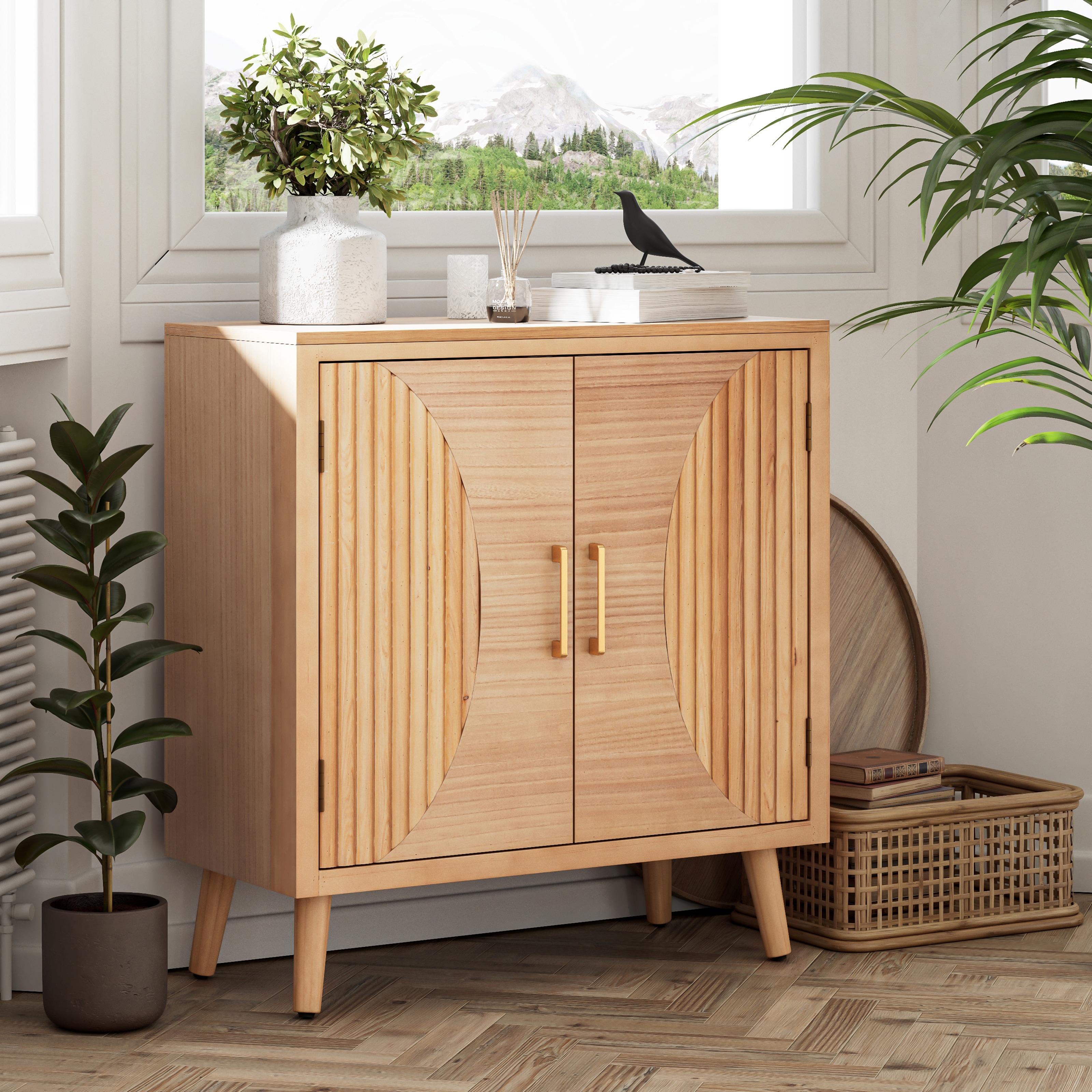 Fully assembled accent cabinets store