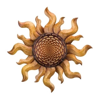 August Sun Wall Decor 24" - Bed Bath & Beyond - 36689121